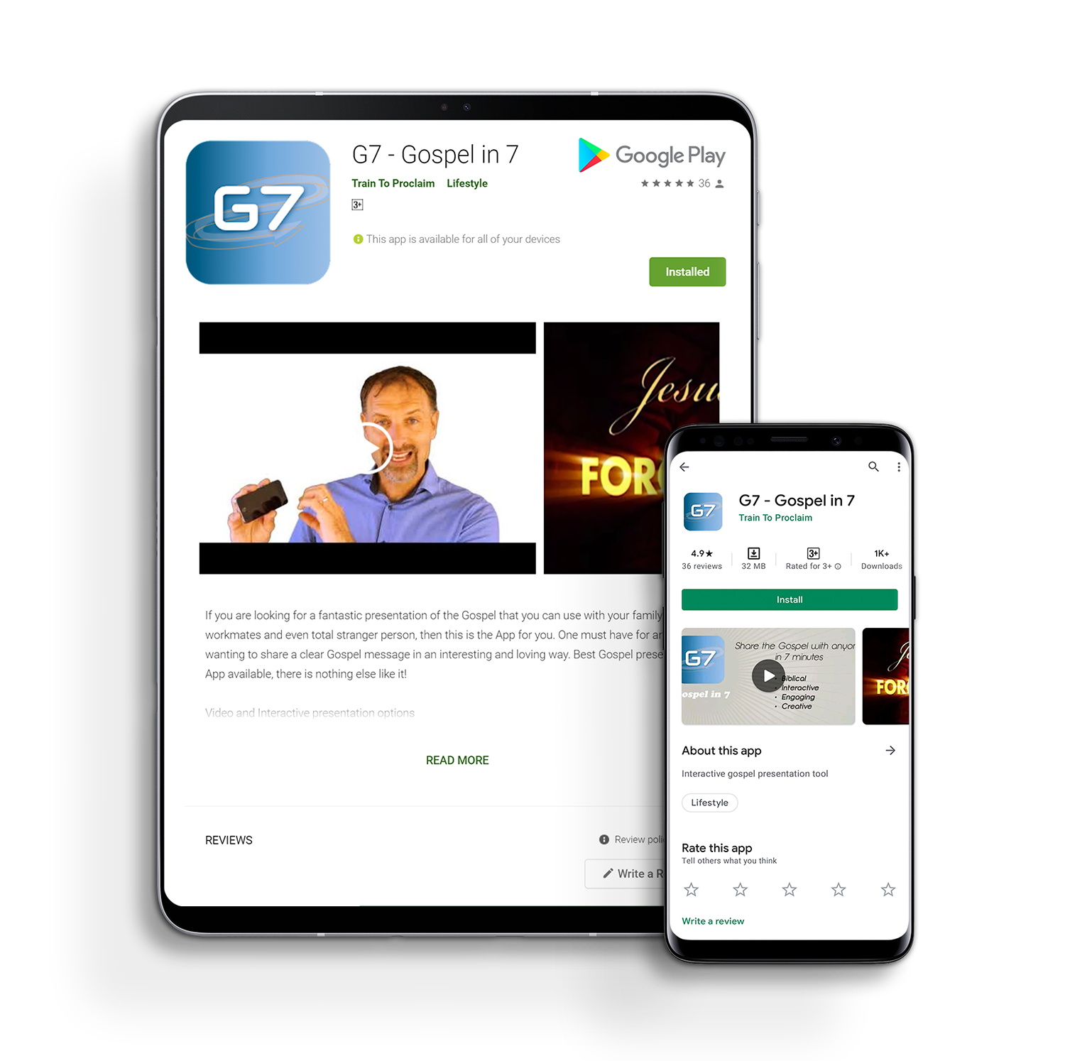Free G7 App » Train to Proclaim